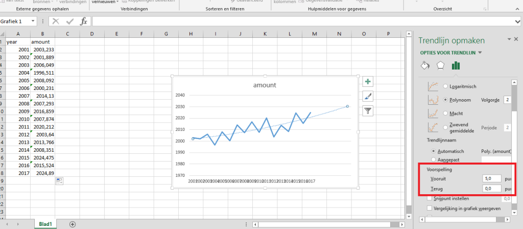 Excel 2016 kan prognoses maken – hlrnet.com technoblog