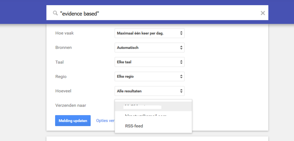 RSS feed maken van Google zoekopdracht – hlrnet.com technoblog